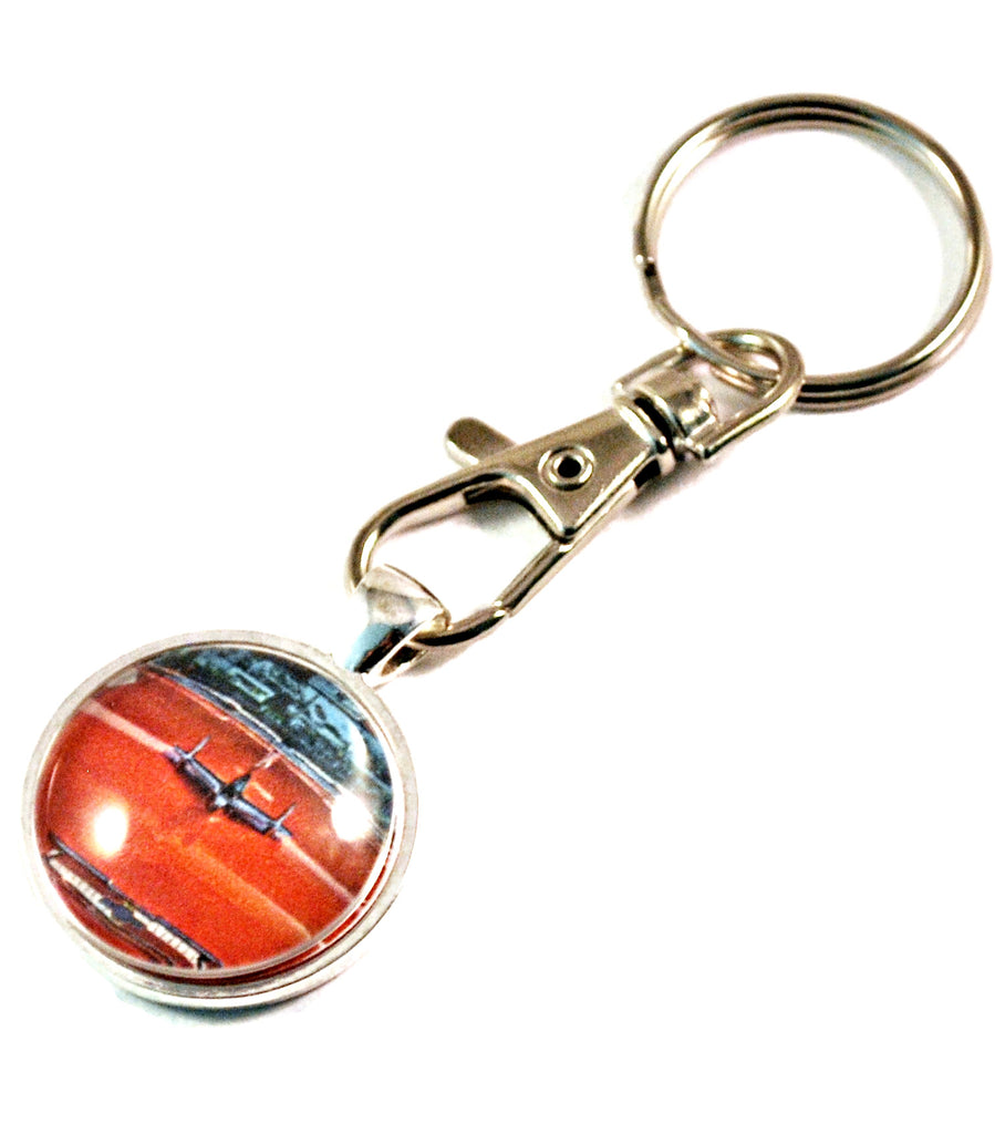 1955 Chevrolet Tri-Five Hot Rod Keychain Keyrings for Men ...
