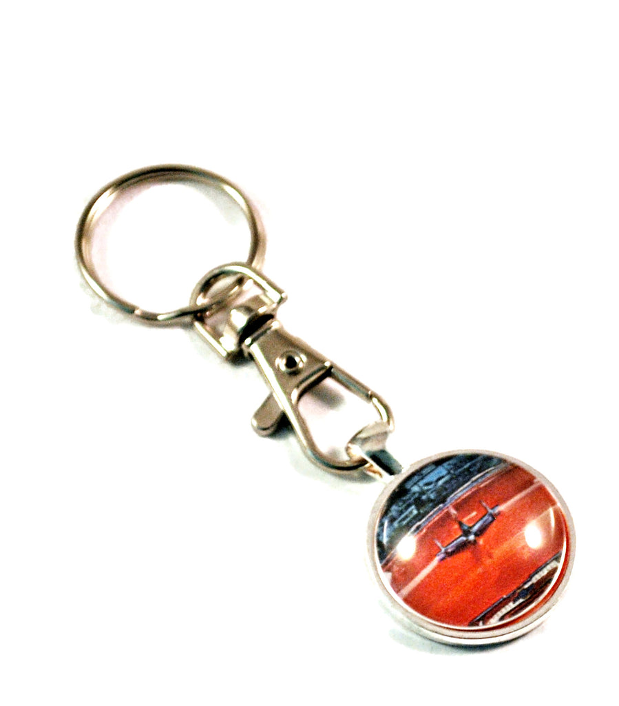 1955 Chevrolet Tri-Five Hot Rod Keychain Keyrings for Men ...